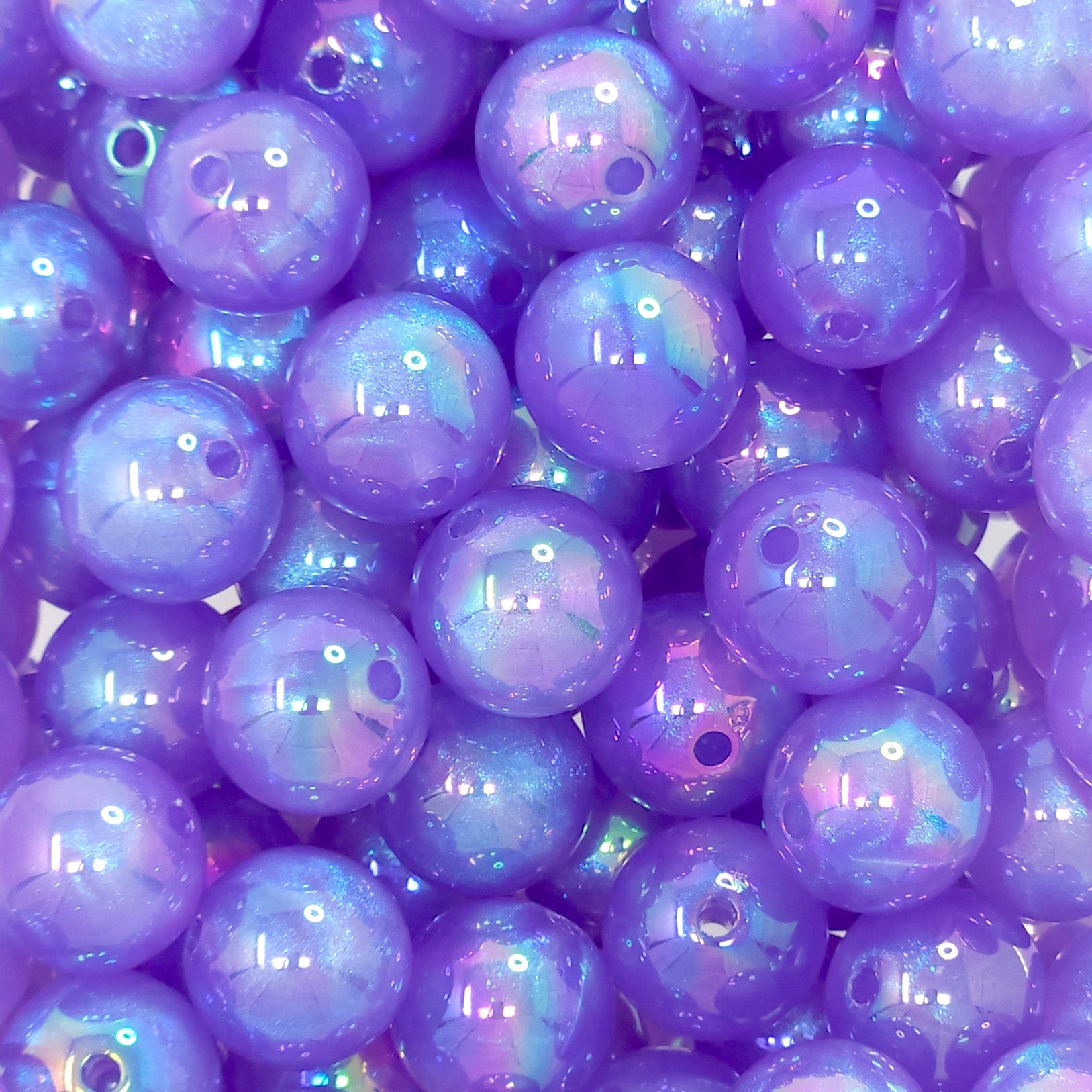 Aurora & Regular Glitter Shimmer – Rainbow Palette Beads